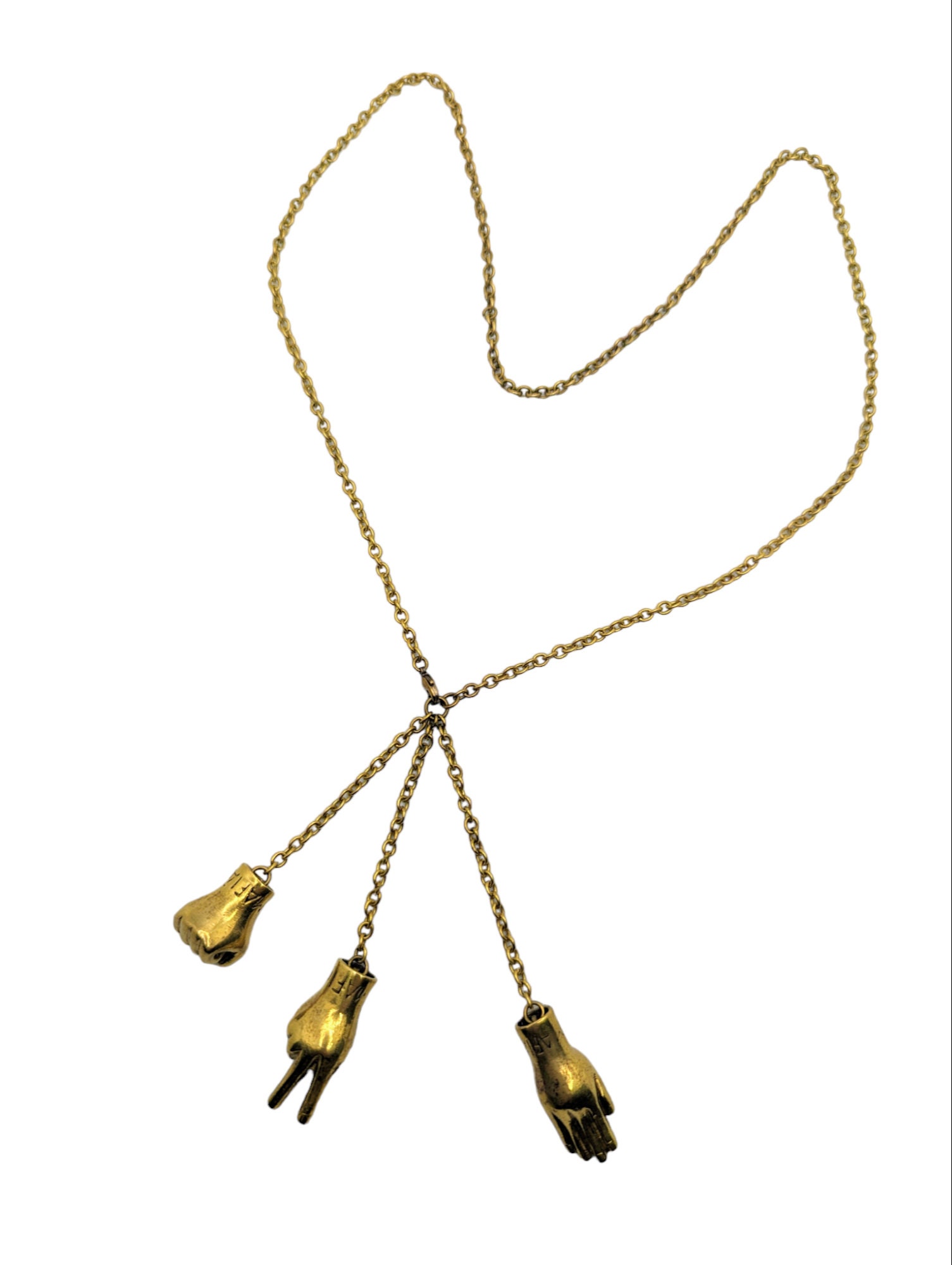 Vintage Mafia Jewellery Rock Paper Scissor Hand Signs Brass - Etsy