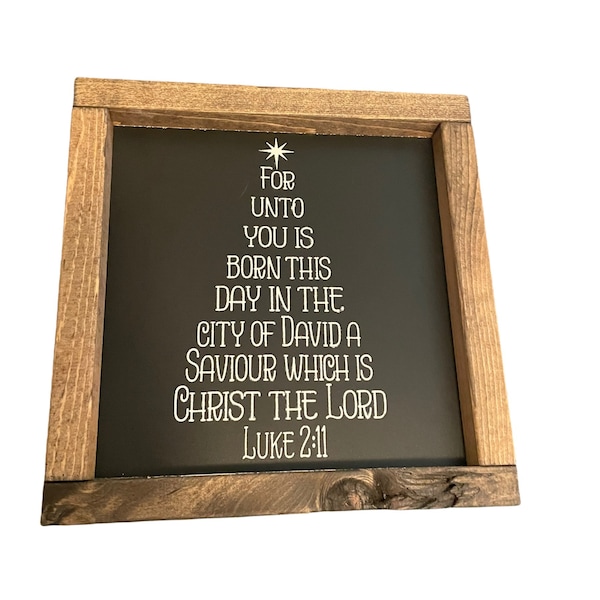 Christmas Tree Sign - Etsy