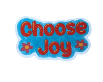 Choose Joy Vinyl Sticker Joy Sticker - Etsy