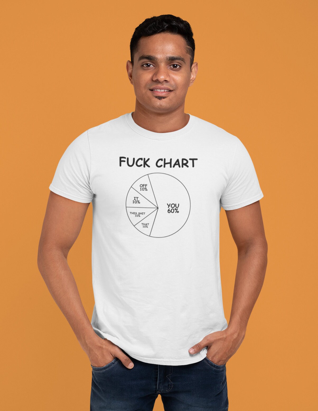 Chart T-shirt, Humor T-shirt, Laugh Out Loud Shirt, Funny Outfit, Mean ...