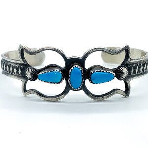 Vintage Native American Navajo Eva & Linberg Billah Sterling | Etsy