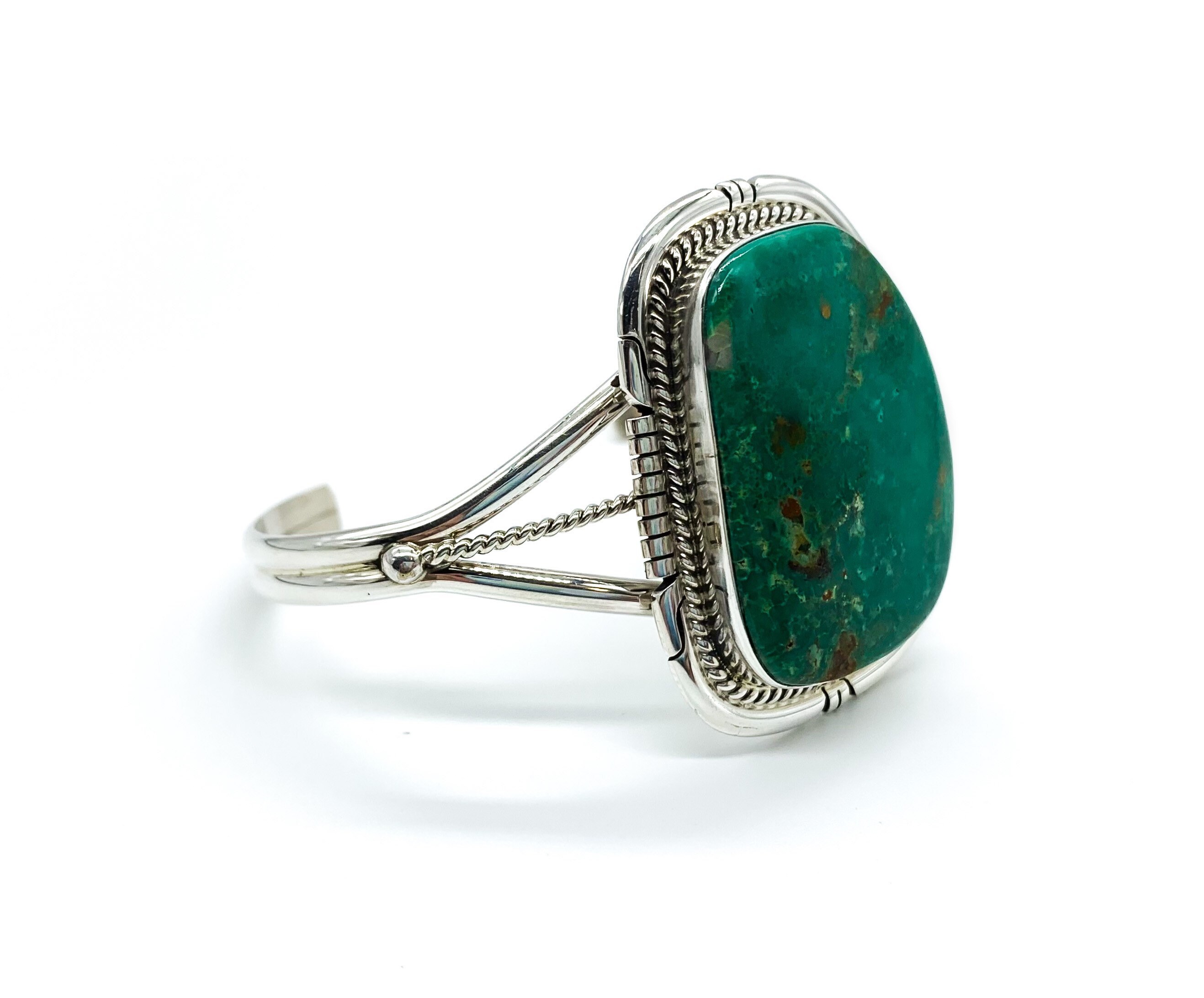 Vintage Native American Navajo Dave Skeets Sterling Silver Royston ...