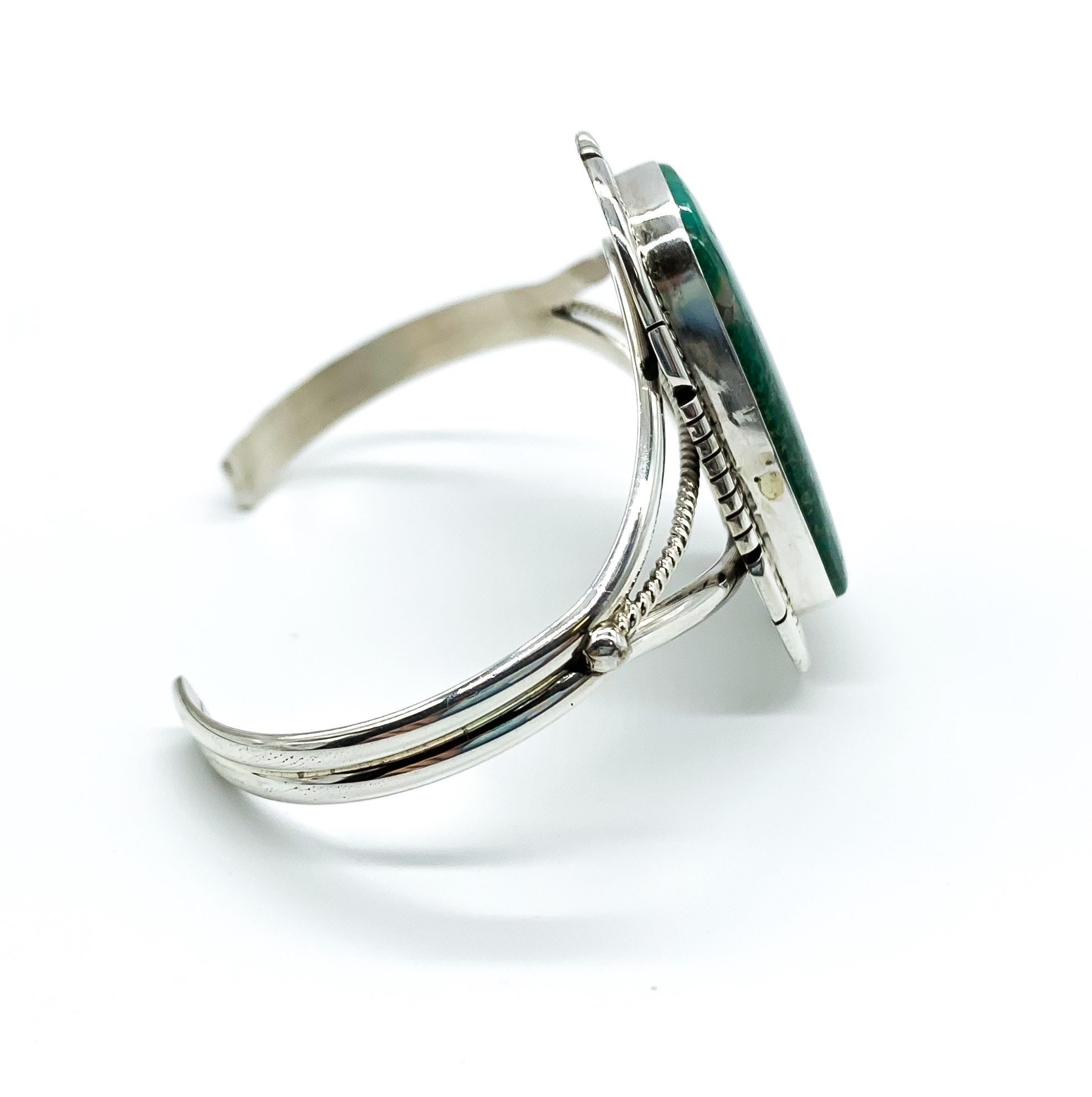 Vintage Native American Navajo Dave Skeets Sterling Silver Royston ...