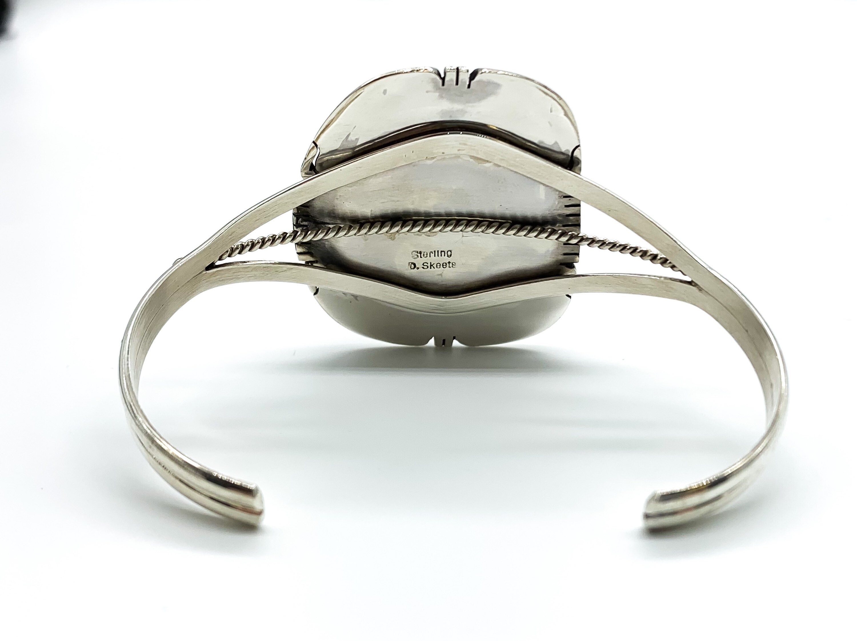 Vintage Native American Navajo Dave Skeets Sterling Silver Royston ...