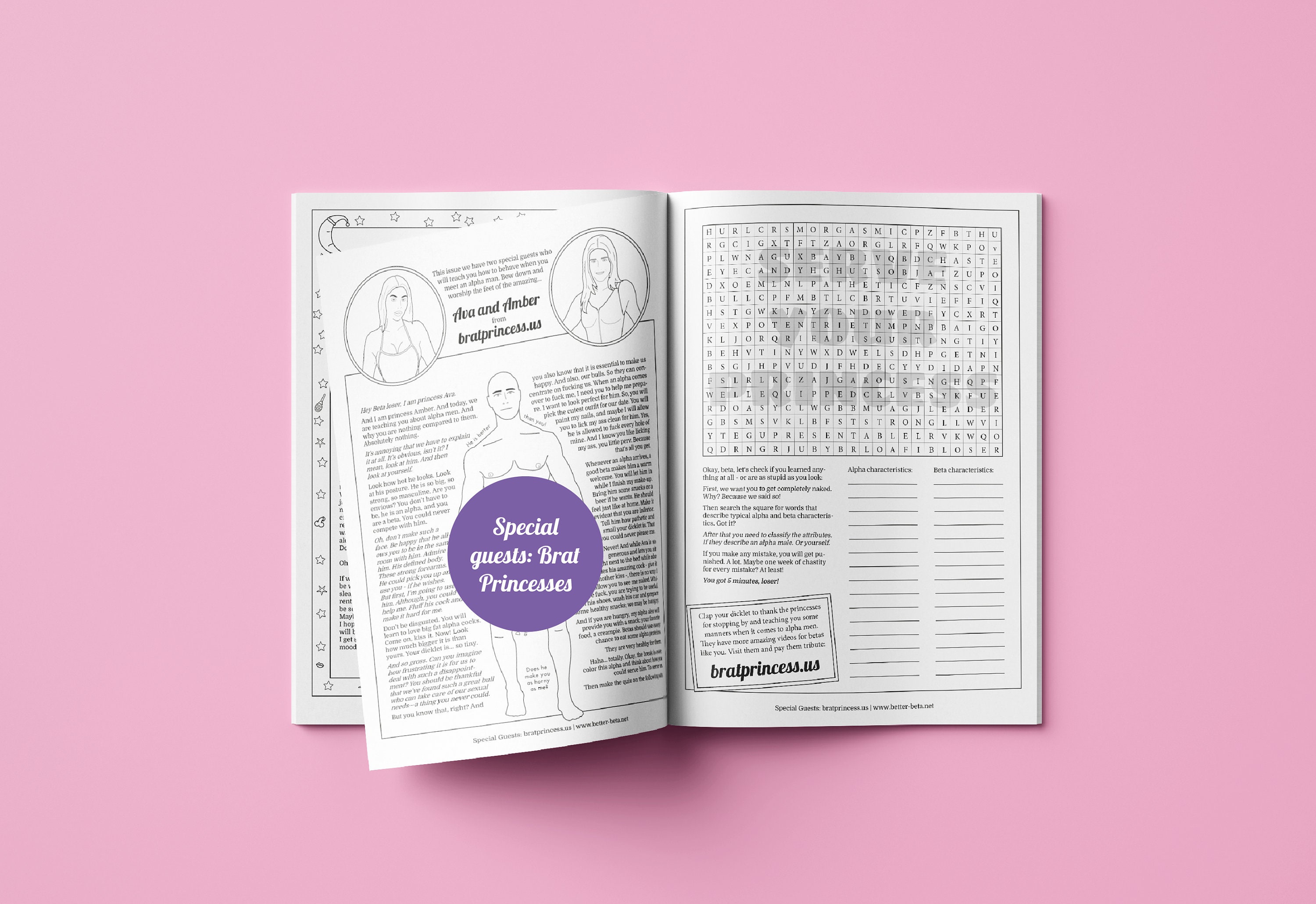 Better Beta 2 - Workbook for Beta Boy Education | Role Play Inspiration ...