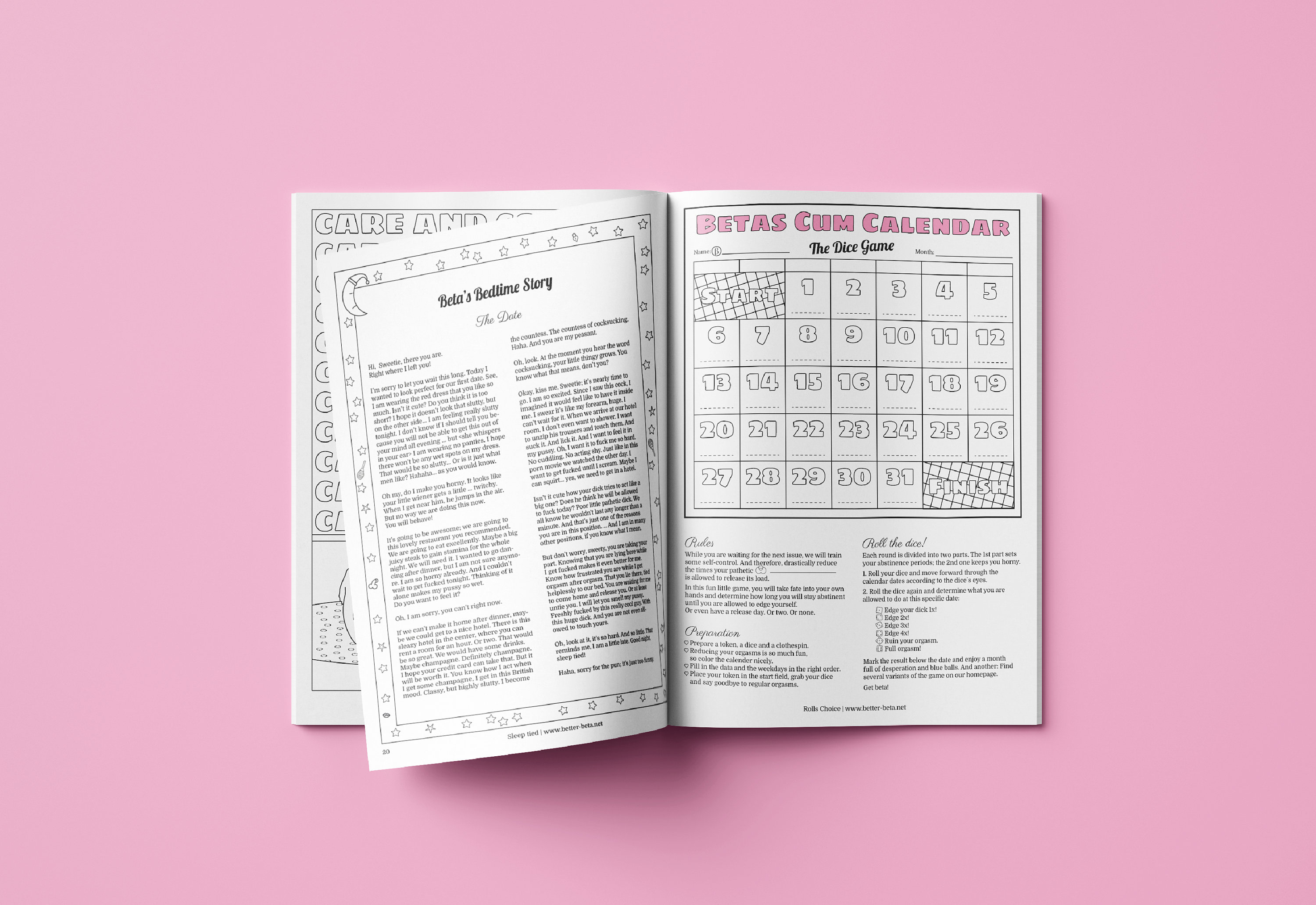 Better Beta 2 - Workbook for Beta Boy Education | Role Play Inspiration ...