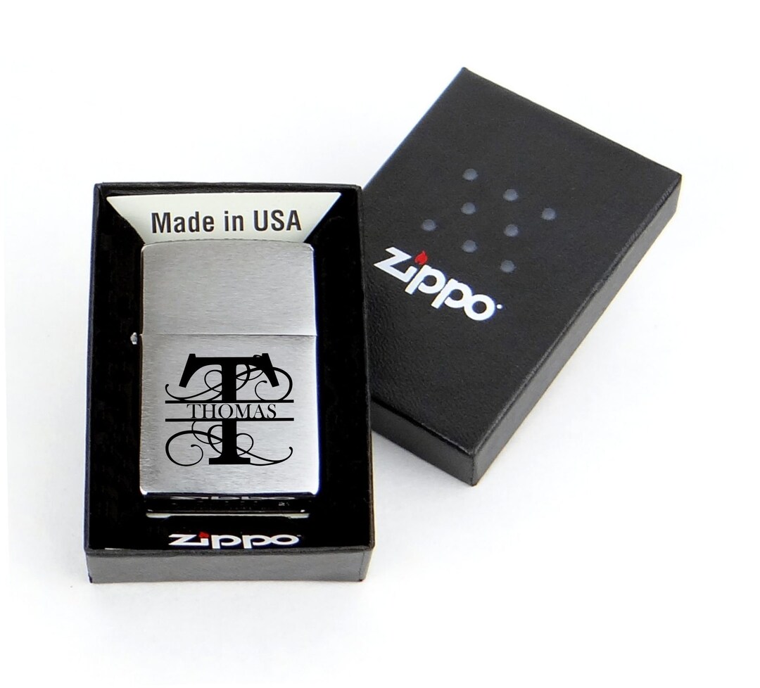 Zippo Lighter Personalized, Lighter With Engraving, Gift for Dad, Gift ...