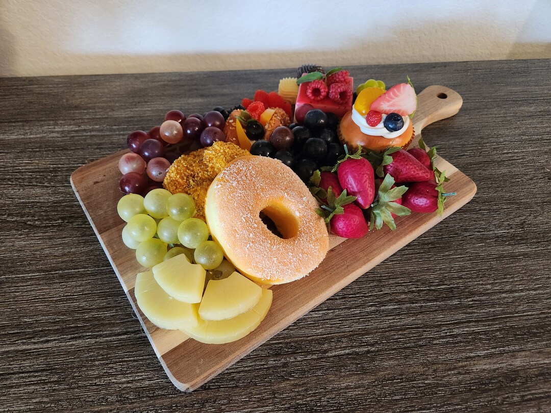 Realistic Dessert and Fruit Platter Decor - Etsy