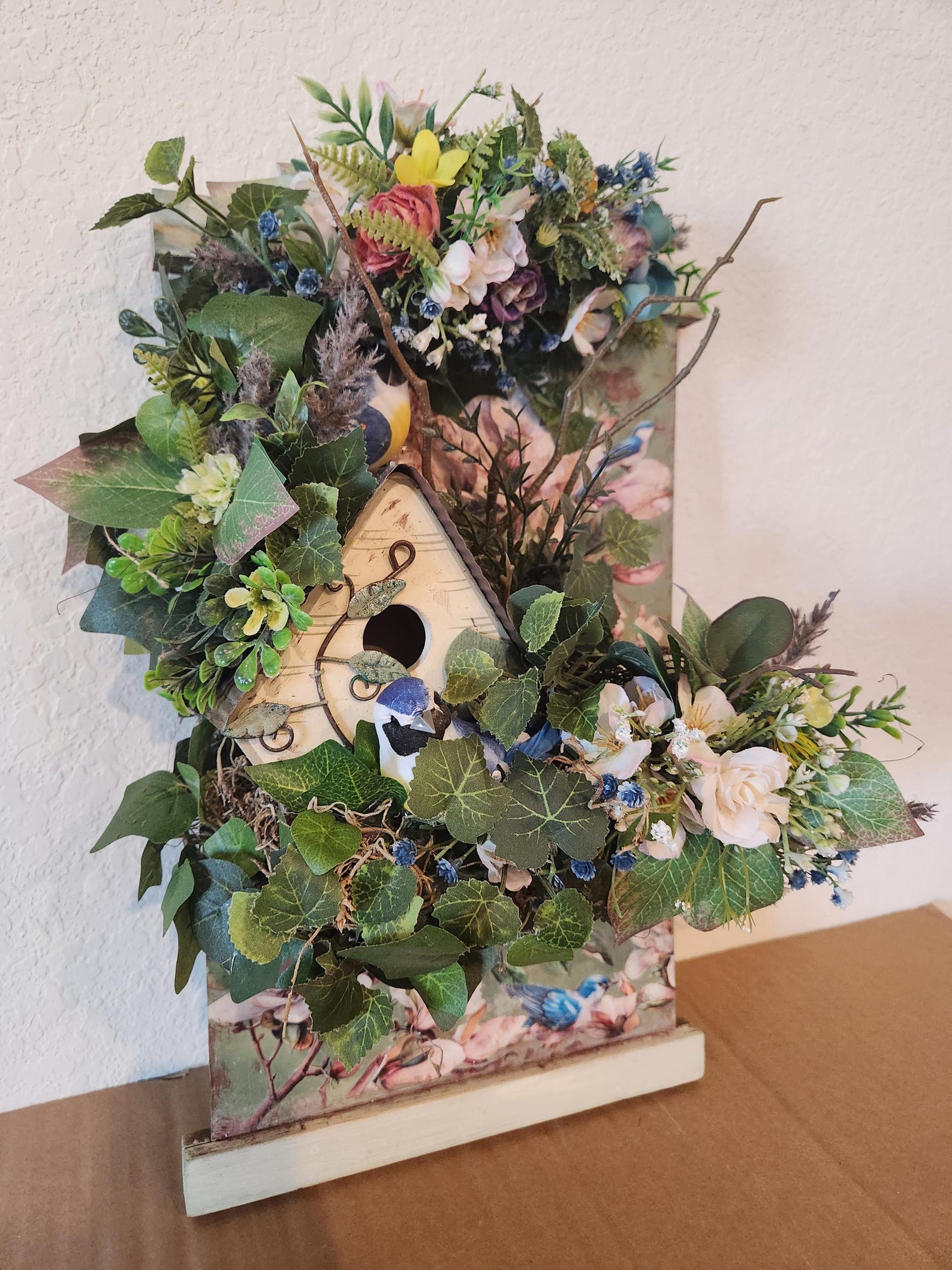 Bird House Hanging Wall Decor - Etsy