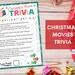 Christmas Trivia Printable Christmas Games Christmas Day Fun Holiday ...