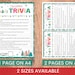 Christmas Trivia Printable Christmas Games Christmas Day Fun Holiday ...