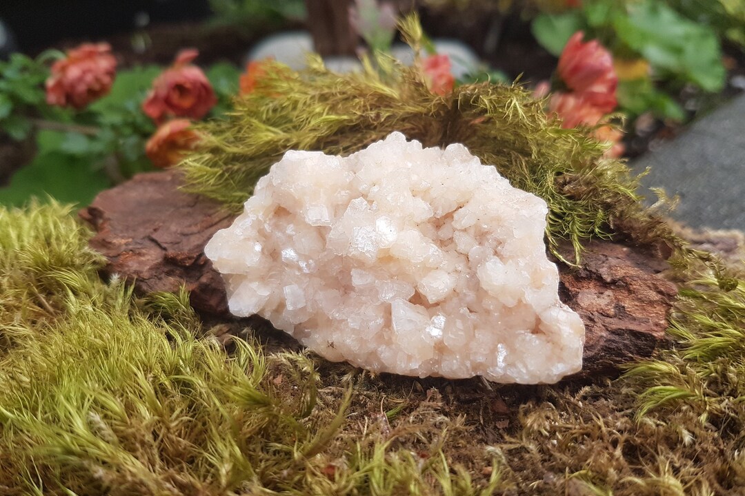 Small Stilbite Cluster Peach Stilbite Deep Soul Healing - Etsy