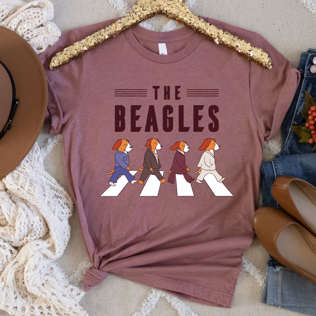 The Beagles Shirt, Abbey Road Inspired Shirt, Dog Lover Shirt, Fall ...