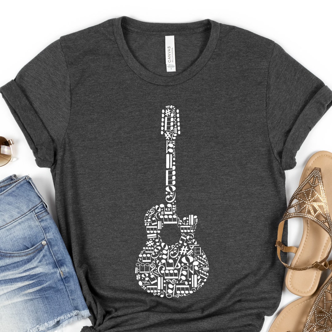 Guitar Shirt, Guitarist T-shirt, Guitarist Gift, Guitar Lover Gift ...