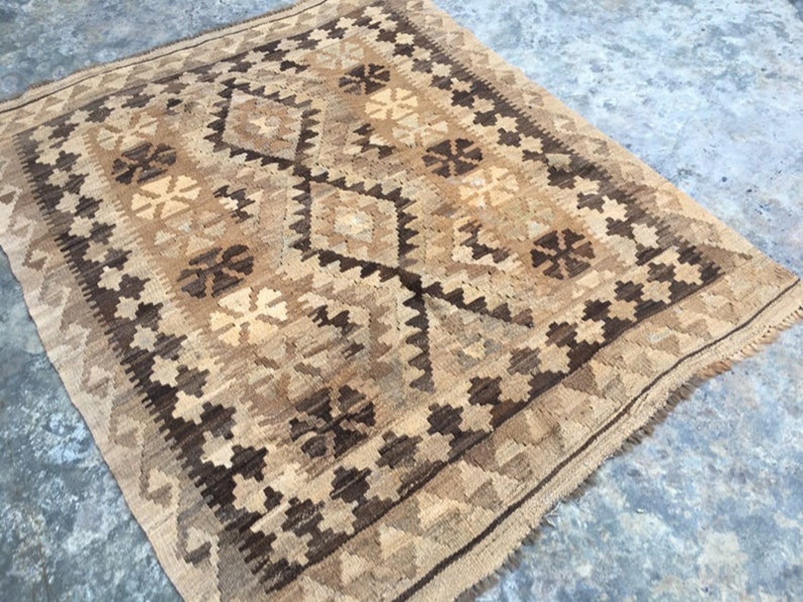5x6 Feet Afghan Kilimflat Weave Kilimhand Woven Kilimarea - Etsy