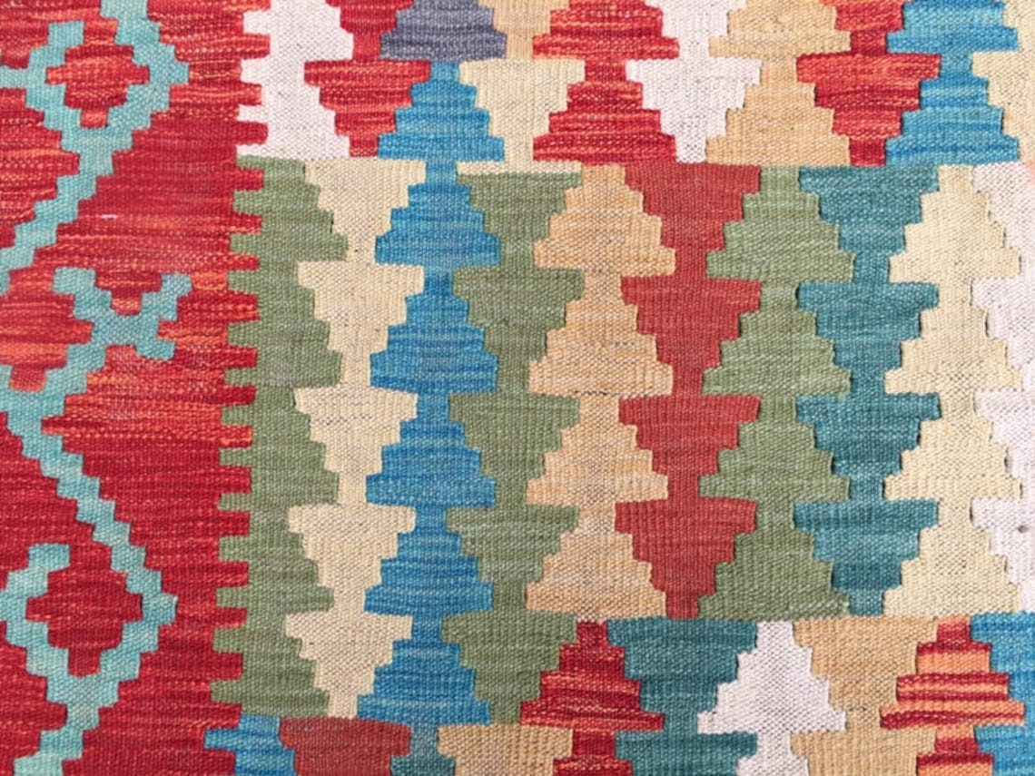 6x5 Feet Afghan Kilimflat Weave Kilimhand Woven Kilimarea - Etsy