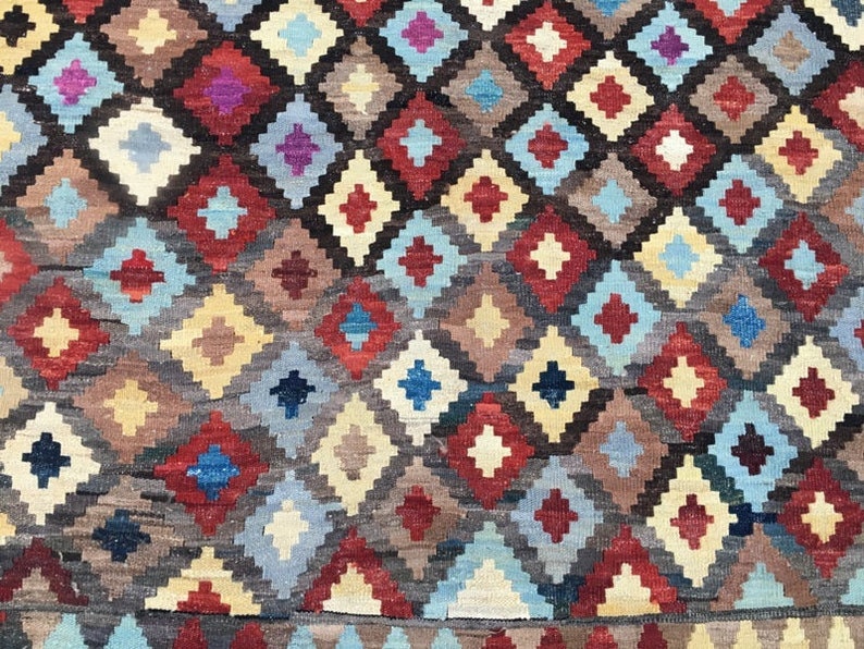 10x7 Feet Afghan Kilimflat Weave Kilimhand Woven Kilimarea - Etsy