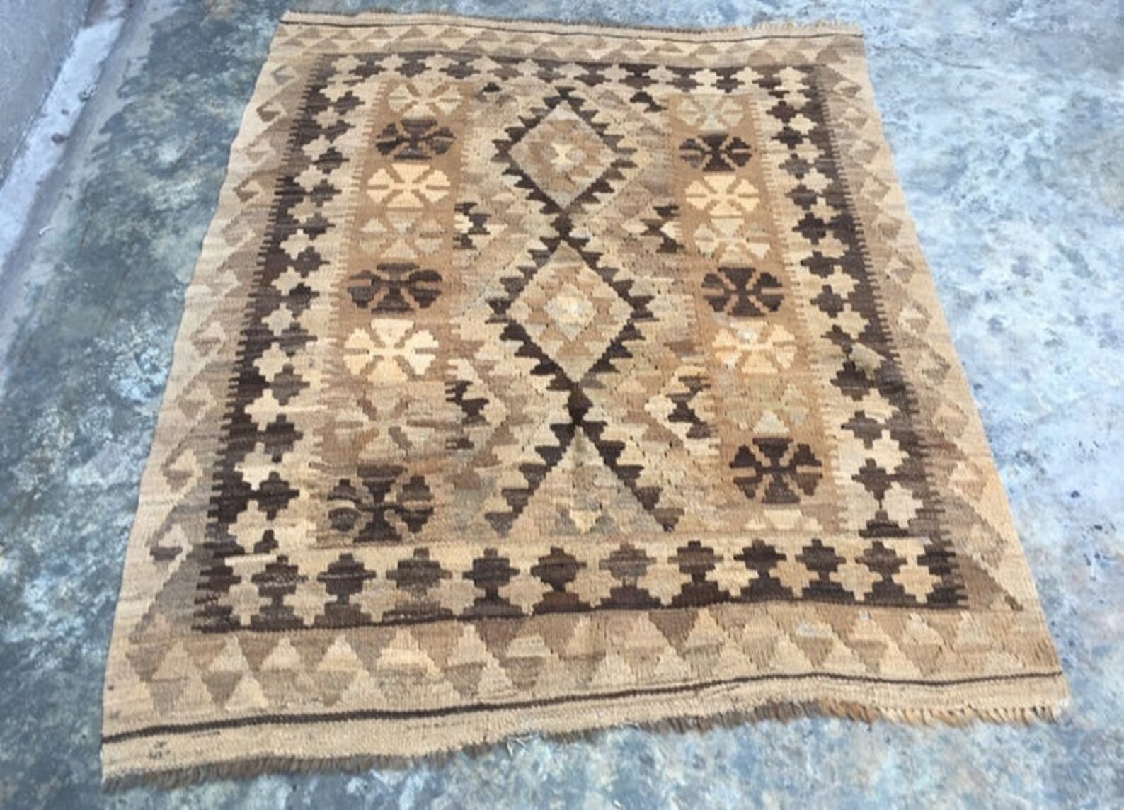 5x6 Feet Afghan Kilimflat Weave Kilimhand Woven Kilimarea - Etsy