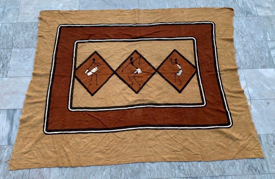 5x6 Feet, African Painting Tapestry,vintage Tapestry,mud Cloth Handmade ...