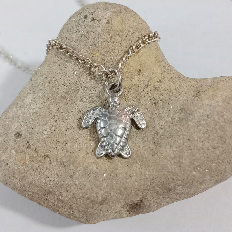 Tortoise Jewelry, Turtle Necklace, Ocean Jewellery, Nautical Sea Charm ...