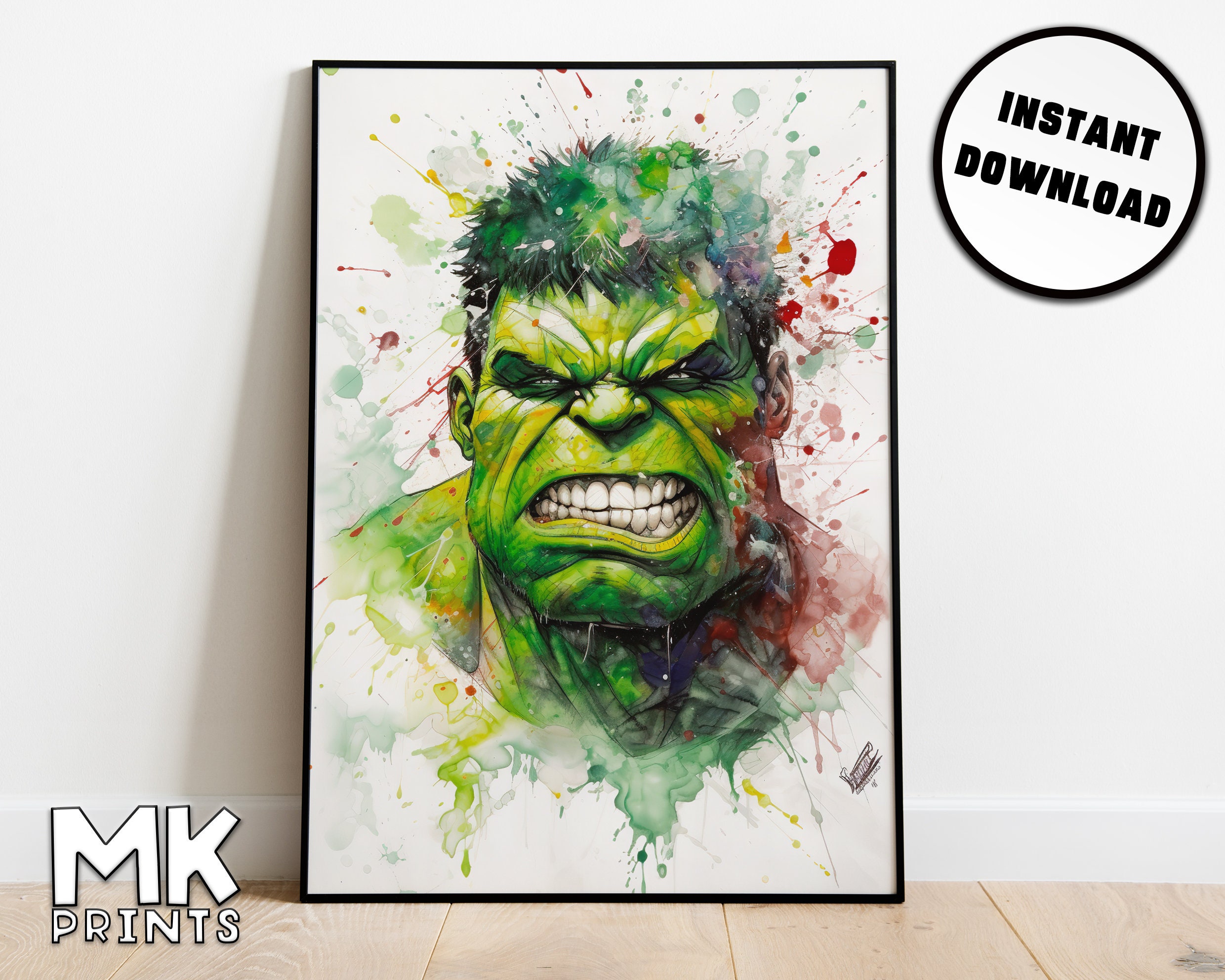 Incredible Hulk Face Paint
