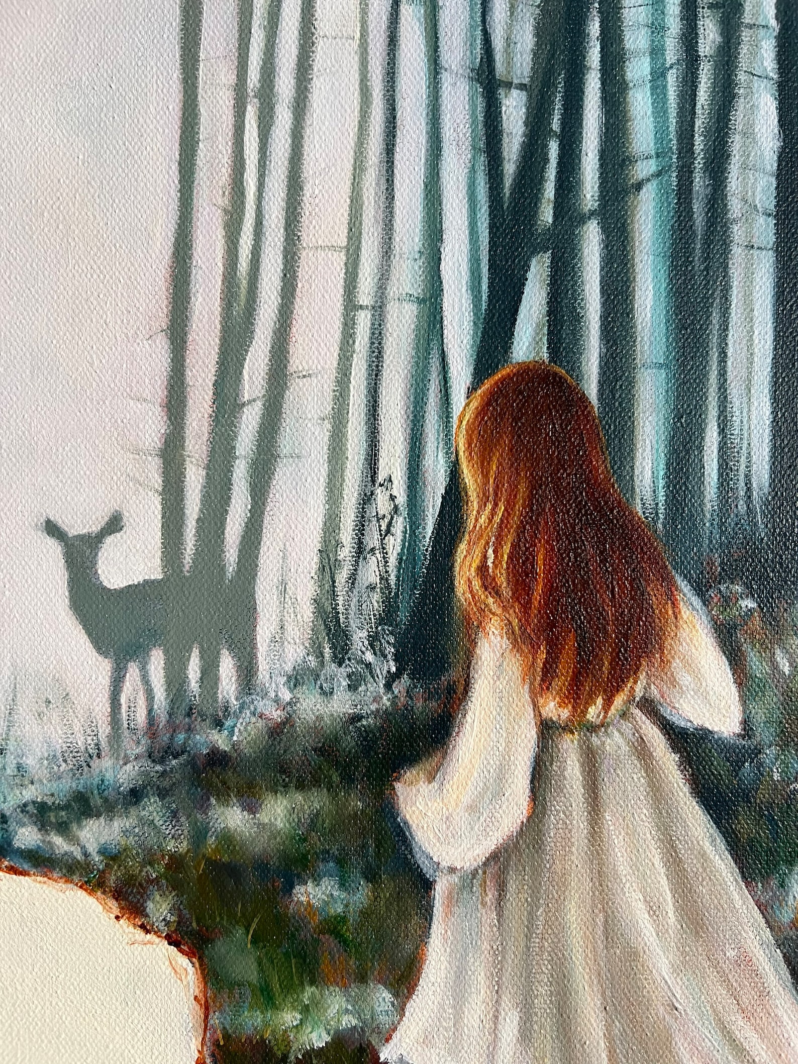 Escape Original Canvas Oil Painting Fantasy Art Booktok Escapism ...