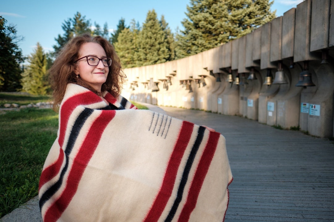 Sale Hudson Bay Blanket, Point Blanket, Replica, Warm Thick Stripes ...