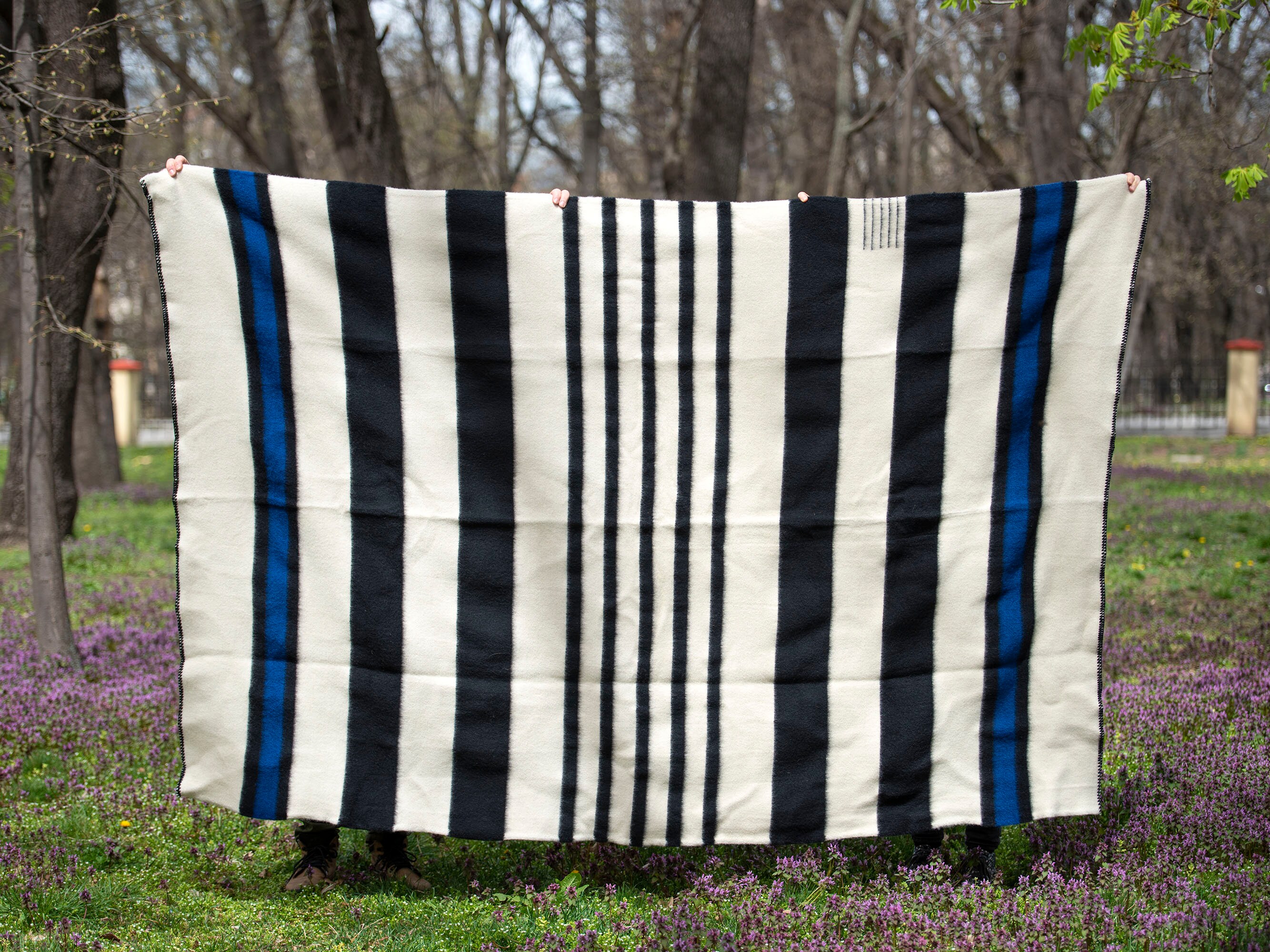 Hudsons Bay Blanket Point Blanket American Trapper Pioneer - Etsy