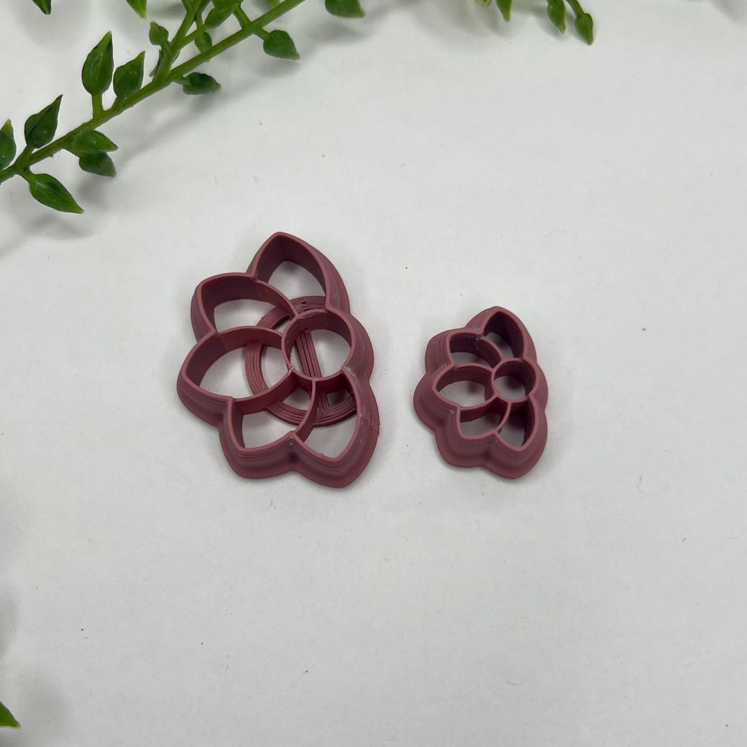 Half Daisy Clay Cutter | Floral Cutters | Flowers | Spring | Embossing ...