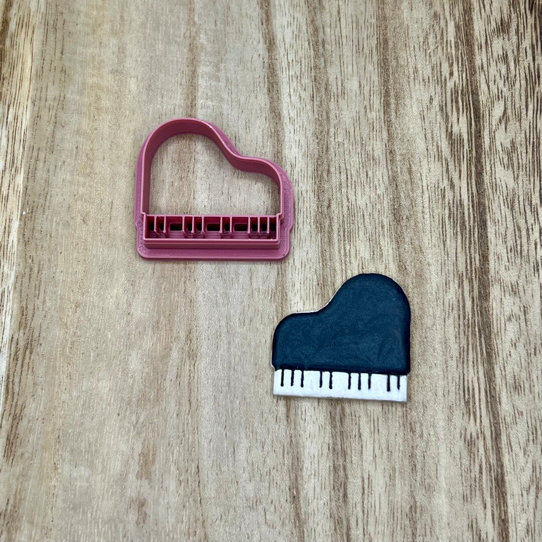 Grand Piano Clay Cutter | Music Cutter | Musical Earrings | Multiple ...