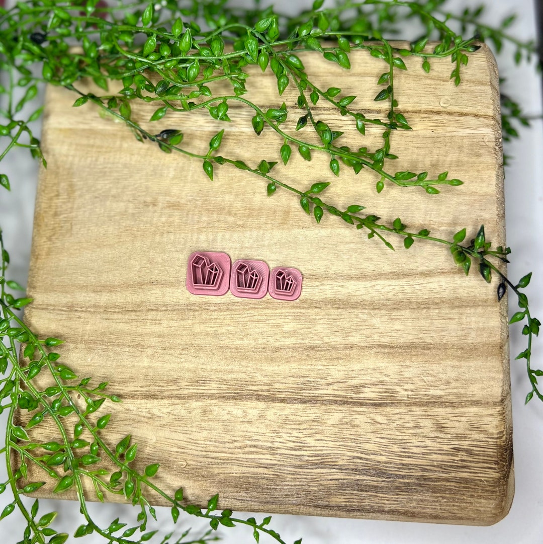 Crystal Clay Cutter | Micro | Mini Cutters | 3 Sizes | Embossing ...