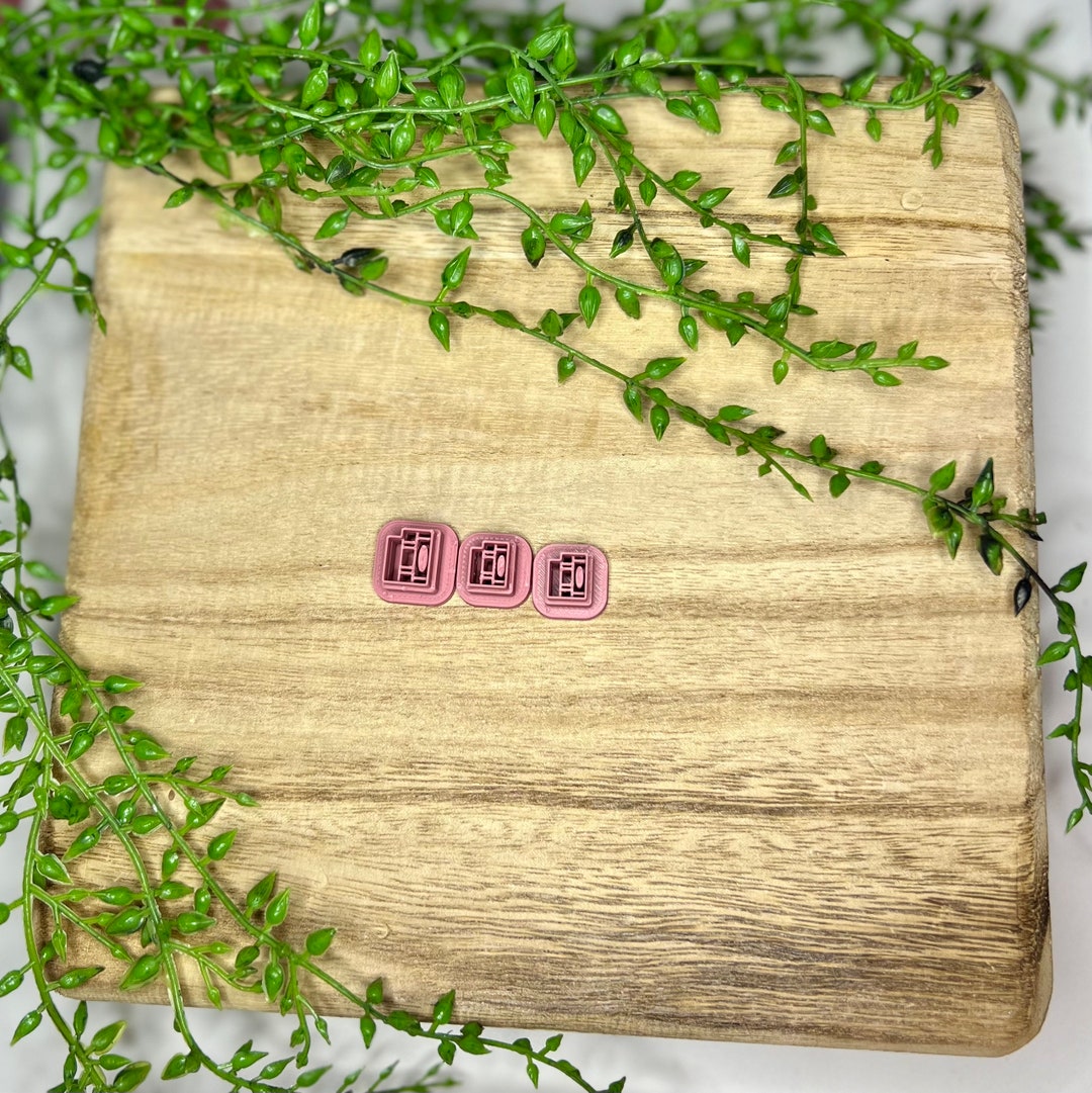 Book Stack Clay Cutter | Micro | Mini Cutters | 3 Sizes | Embossing ...