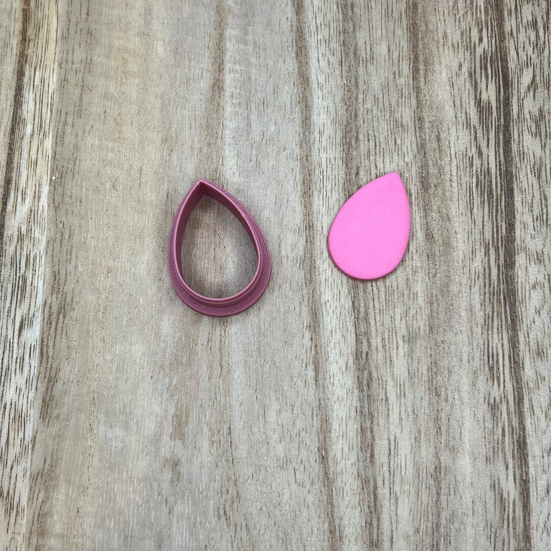 Micro & Mini Teardrop Clay Cutter | Basic Cutter Set | Simple Set | Multiple Sizes | Polymer ...