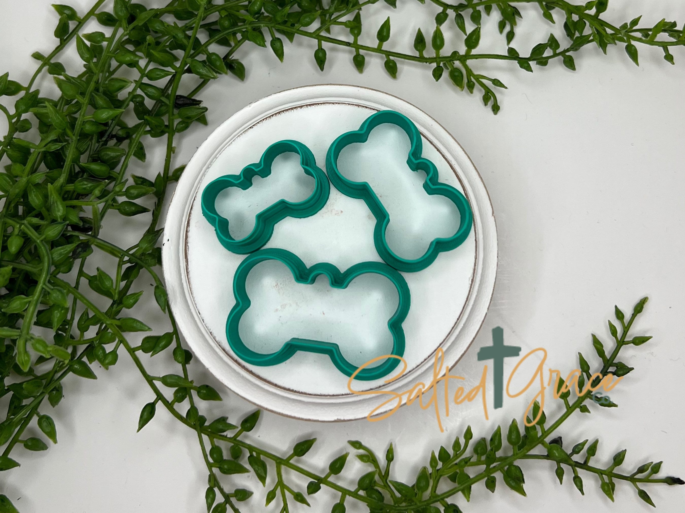 Dog Bone Clay Cutter | Dog Tag | Dangle Earring Cutter | Polymer Clay ...