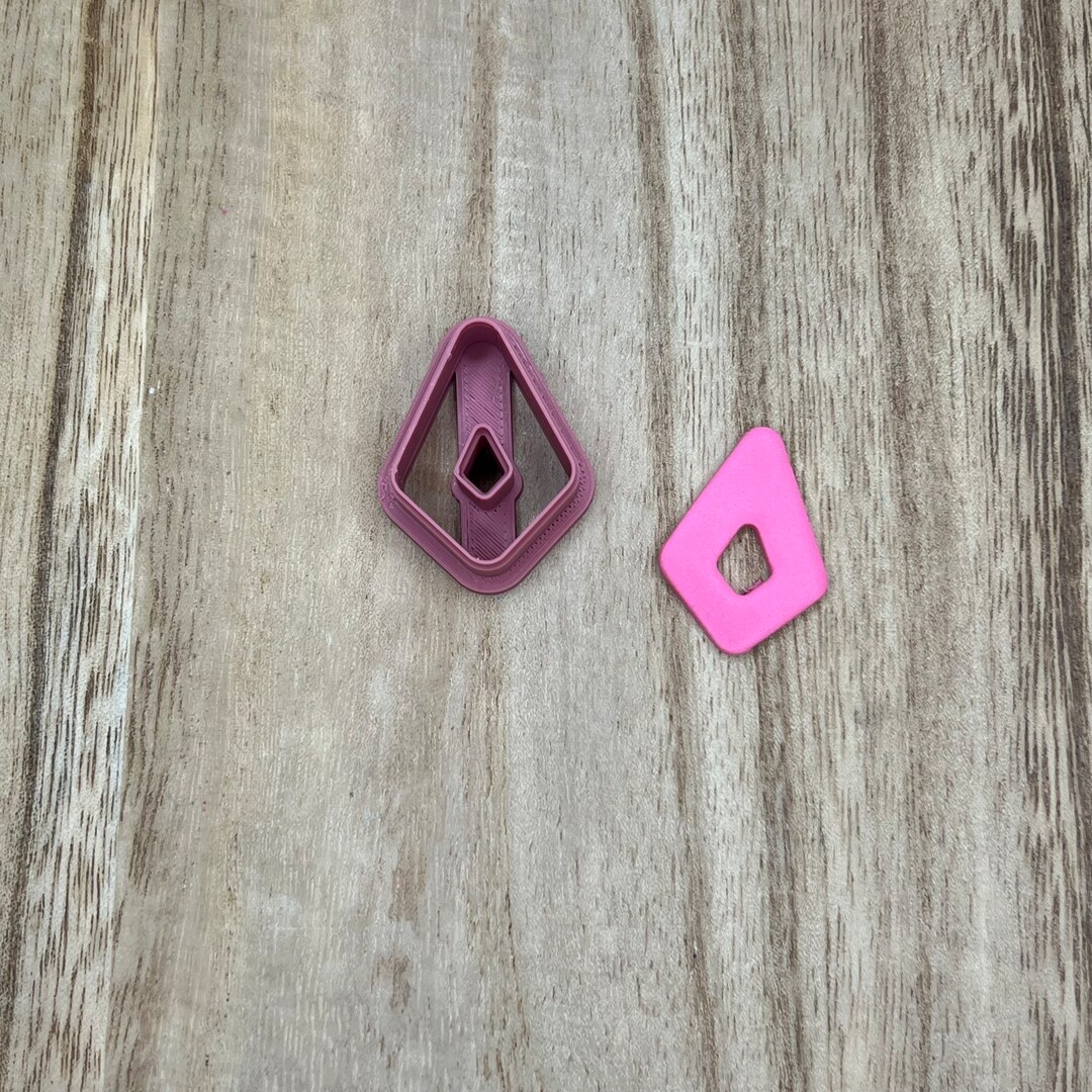 Donut Rhombus Clay Cutter | Basic Cutter Set | Geometric | Multiple ...