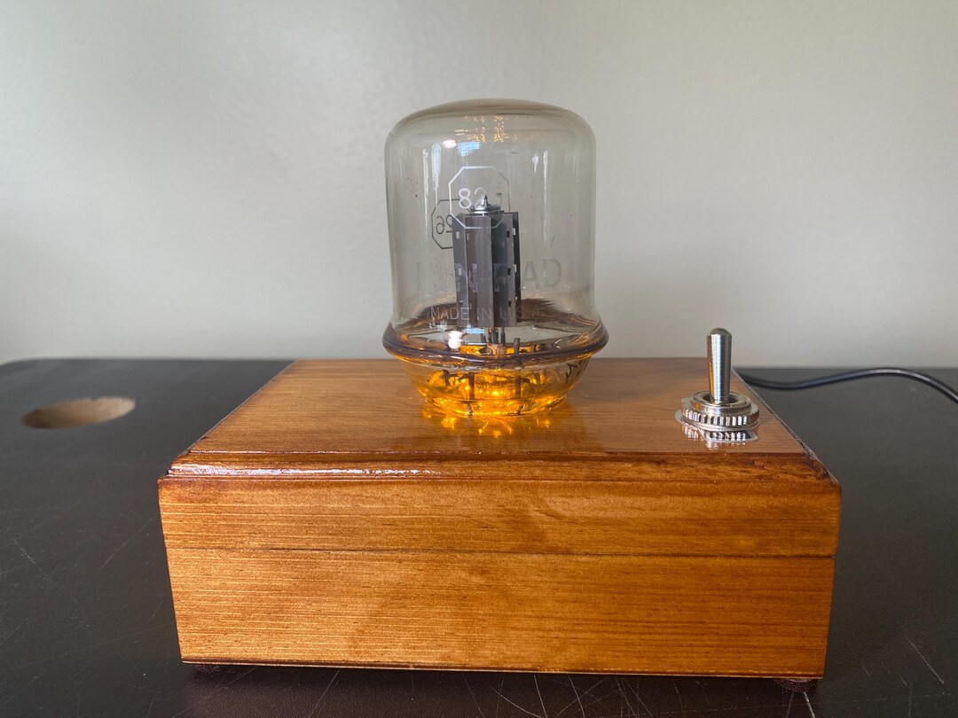 Ken-rad Industrial Vacuum Tube Night Light / Accent Light With Golden ...