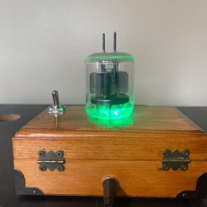 Amperex Industrial Vacuum Tube Night Light / Accent Light With Golden ...