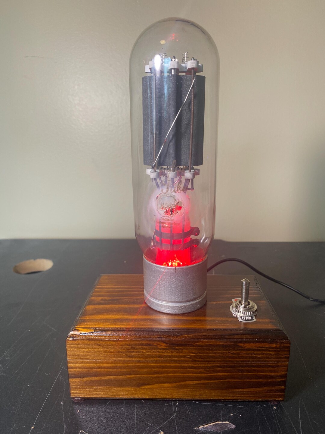 RCA 203A Industrial Vacuum Tube Night Light / Accent Light With Medium ...