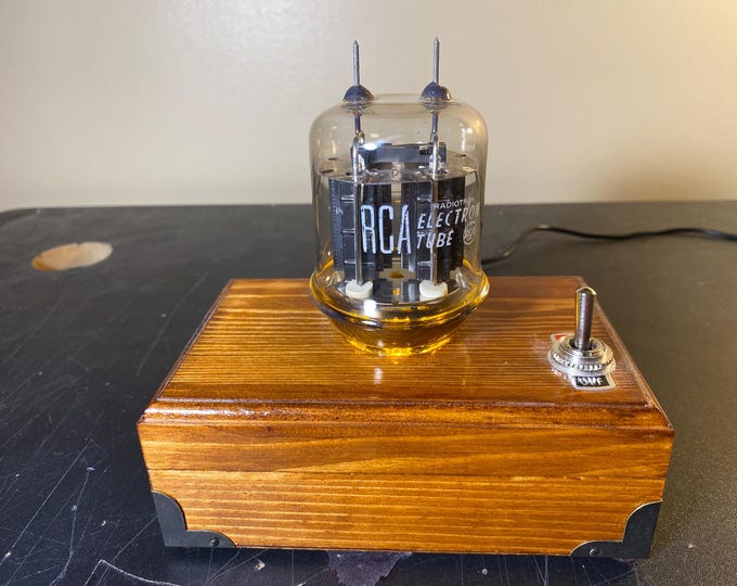 RCA Radiotron Industrial Vacuum Tube Night Light / Accent Light With ...