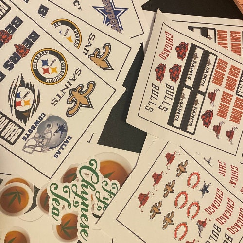 8x11 Customizable Sticker Sheet - Etsy