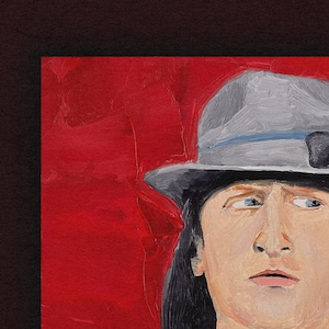 Fedora With Safari Flaps - Oil Paint Print - I Think You Should Leave ...