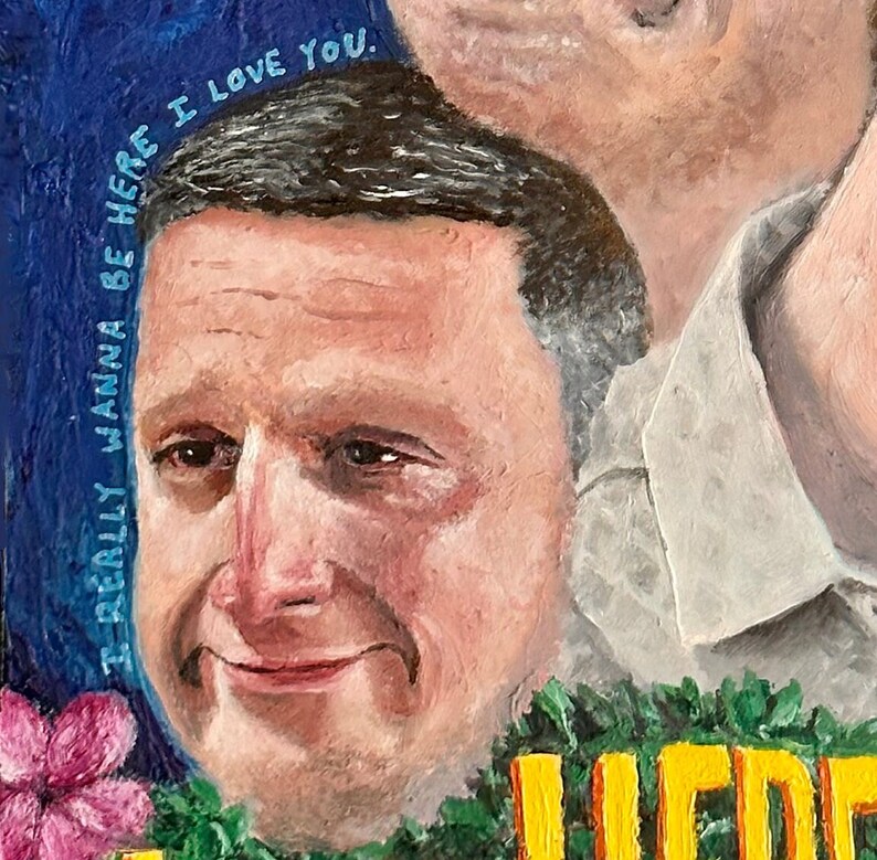 Just Here for the Zipline - Oil Paint Print - I Think You Should Leave ...