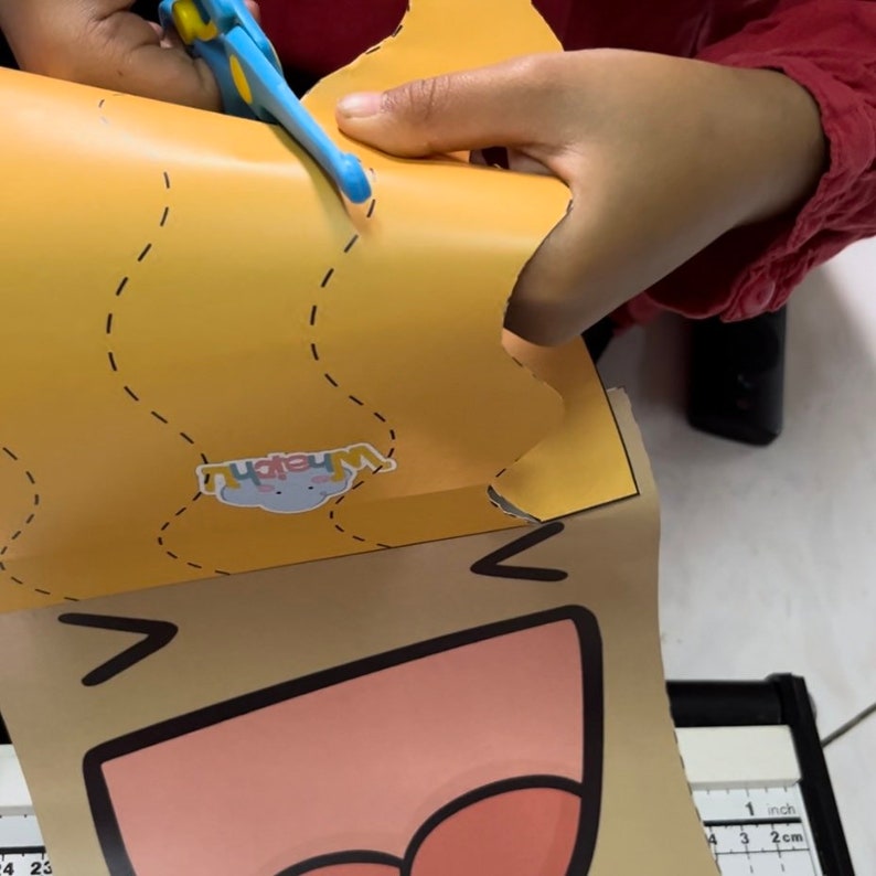 Printable Fine Motor Skills Activity Scissor Cutting Skills Pack Hair ...