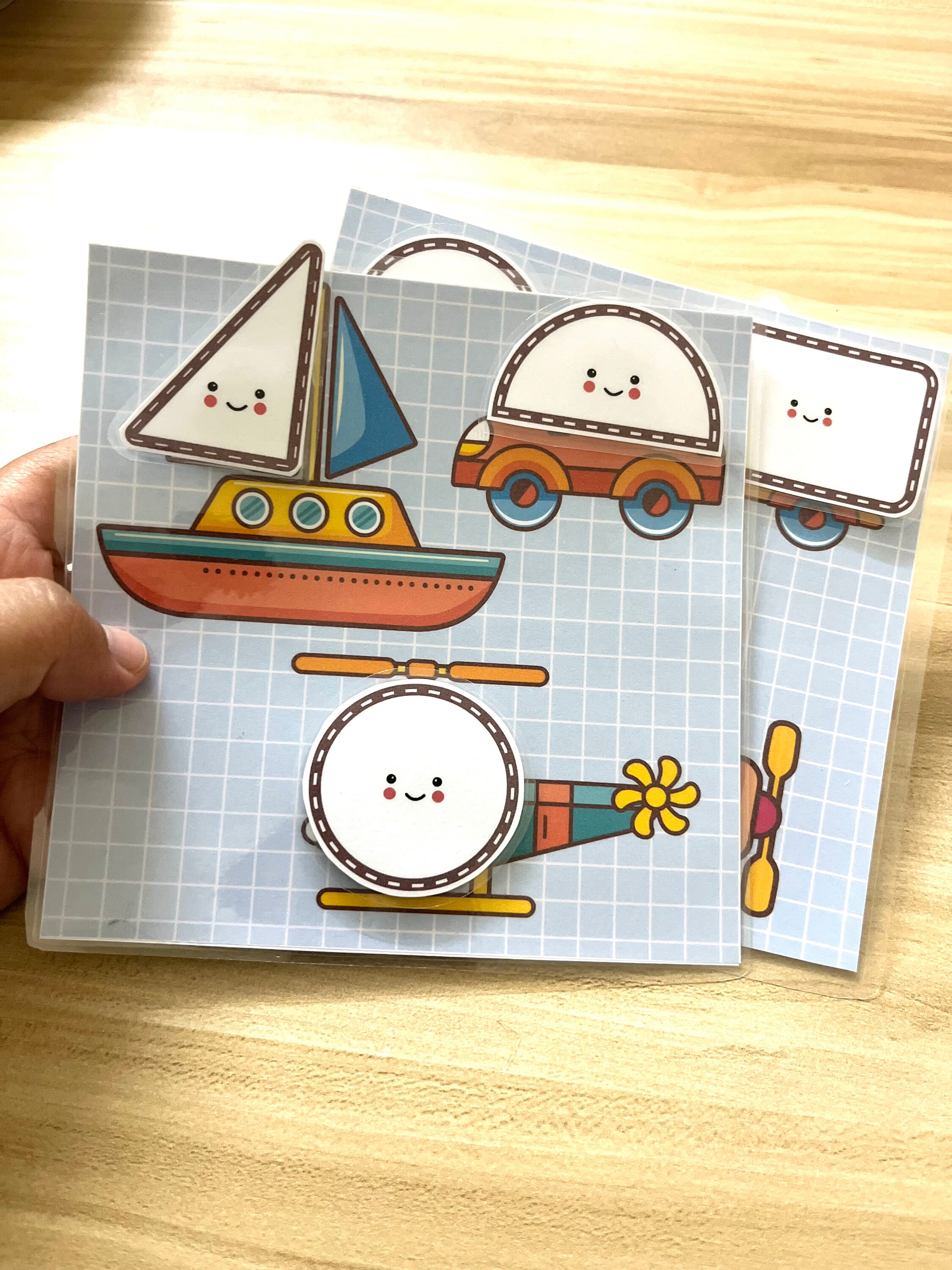 Shape Matching Activity Transportation Theme - Etsy