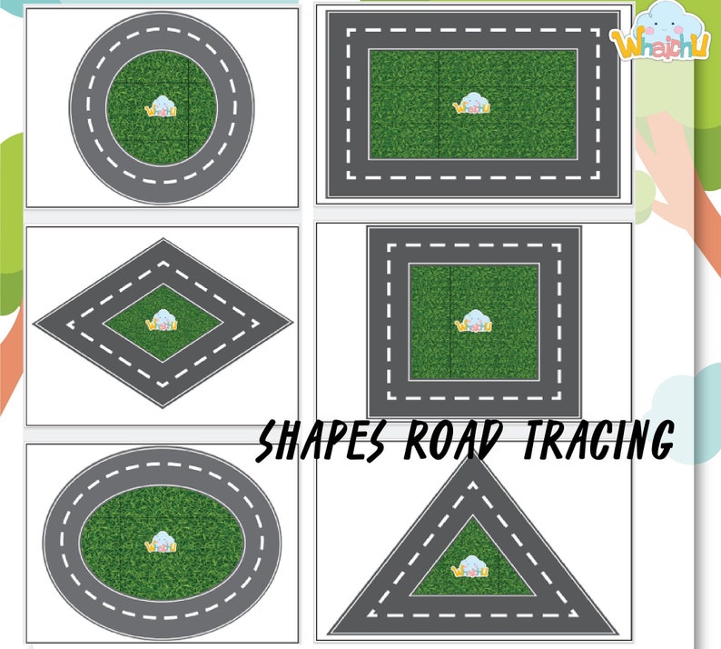 Shape Activity Printable Shapes Matching Shapes Tracing Learn Shape ...