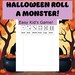 Roll-a-monster Halloween Game – Printable Dice Drawing Game for Kids ...
