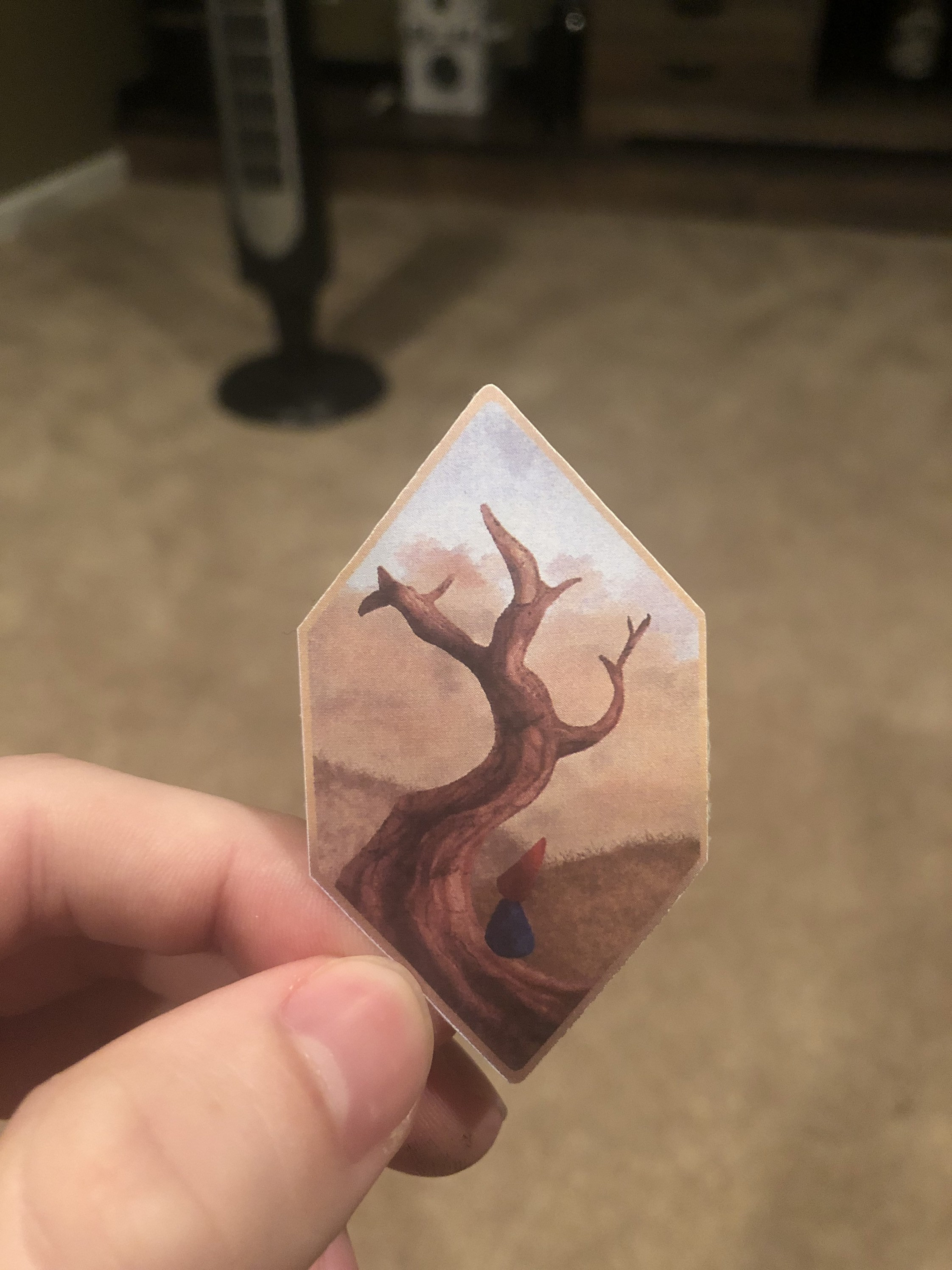 Over the Garden Wall Inspired Edelwood Tree Sticker - Etsy