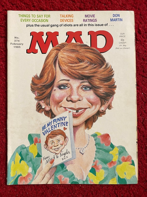 Mad Magazine UK Edition Comic Book February 1985 No. 274 | Etsy