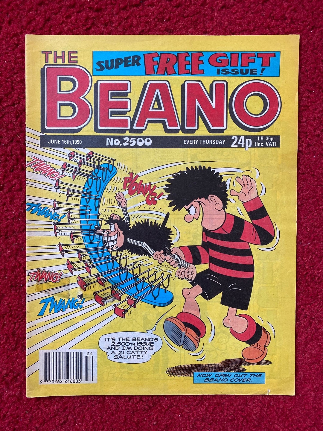 The Beano Comic Book Special - 16 June, 1990 (no. 2500) / Dennis the ...