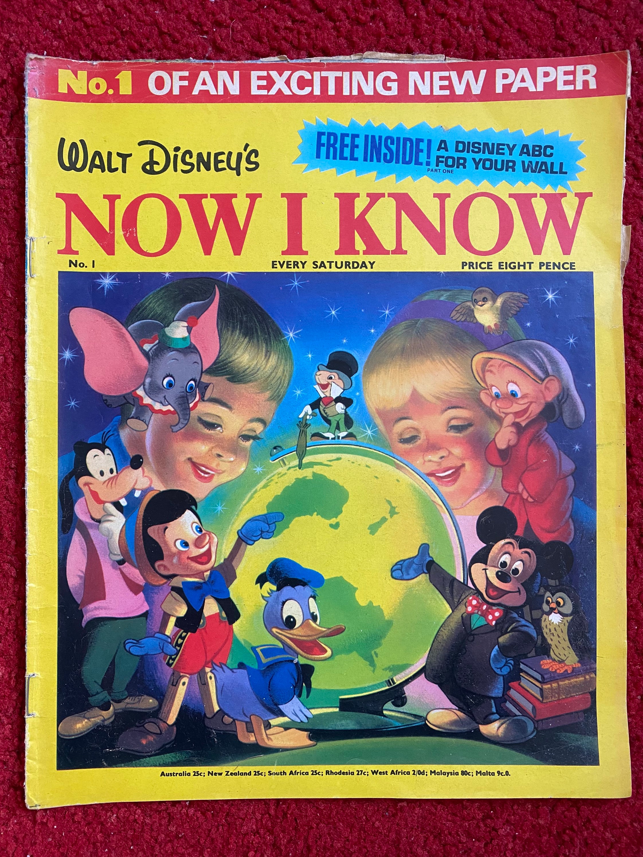 Walt Disney’s Now I Know, 7th October 1972 (no. 1) / Comic Book / Comic ...